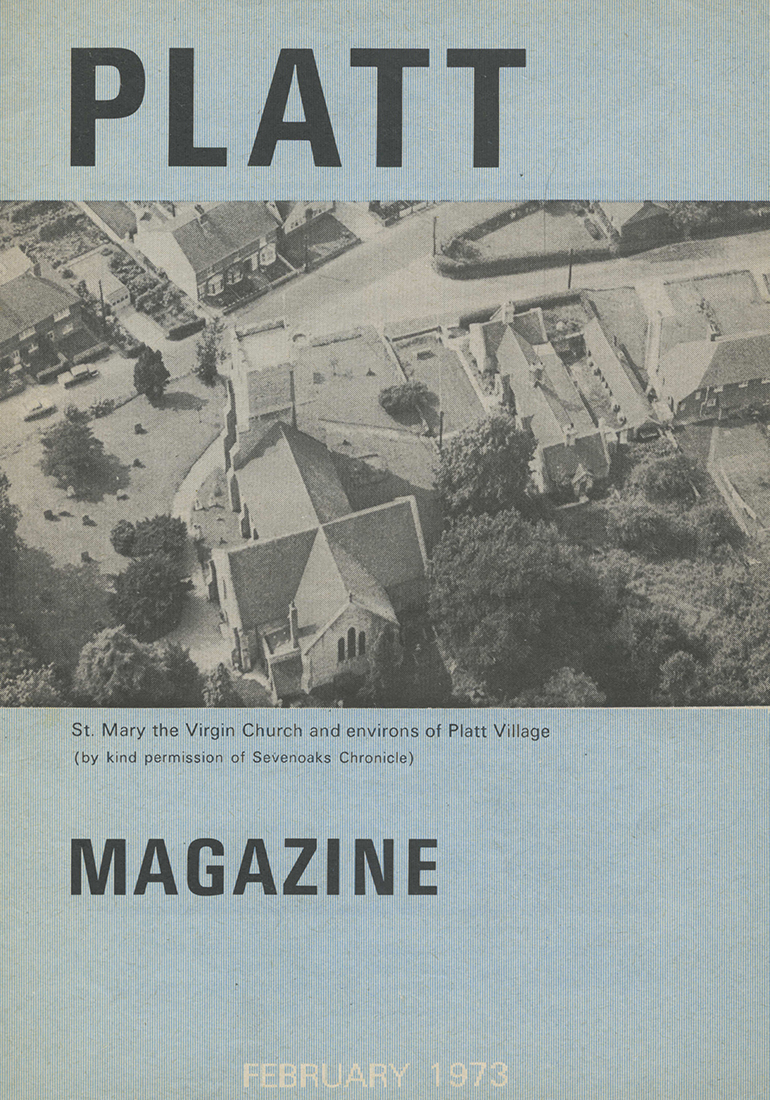 St Mary’s Platt Parish Magazines – Platt War Memorial